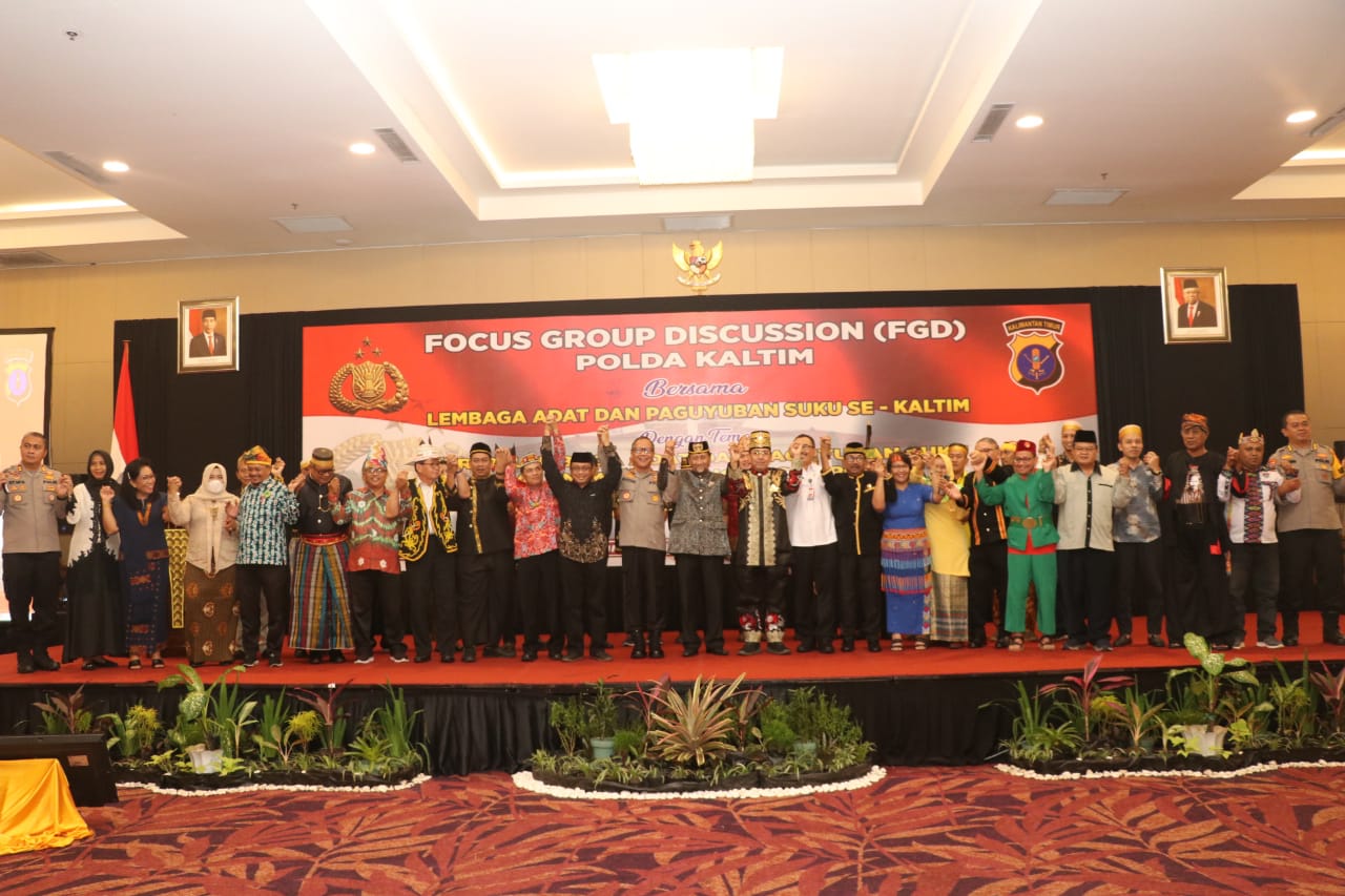 Sukseskan IKN, Polda Kaltim Gandeng Lembaga Adat dan Paguyuban ...