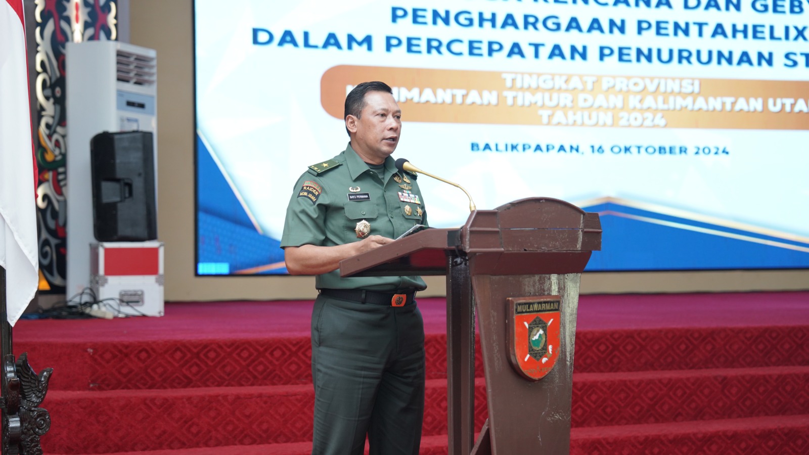 Kodam VI/MLW Gelar Gebyar Penghargaan Pentahelix Percepatan Penurunan ...