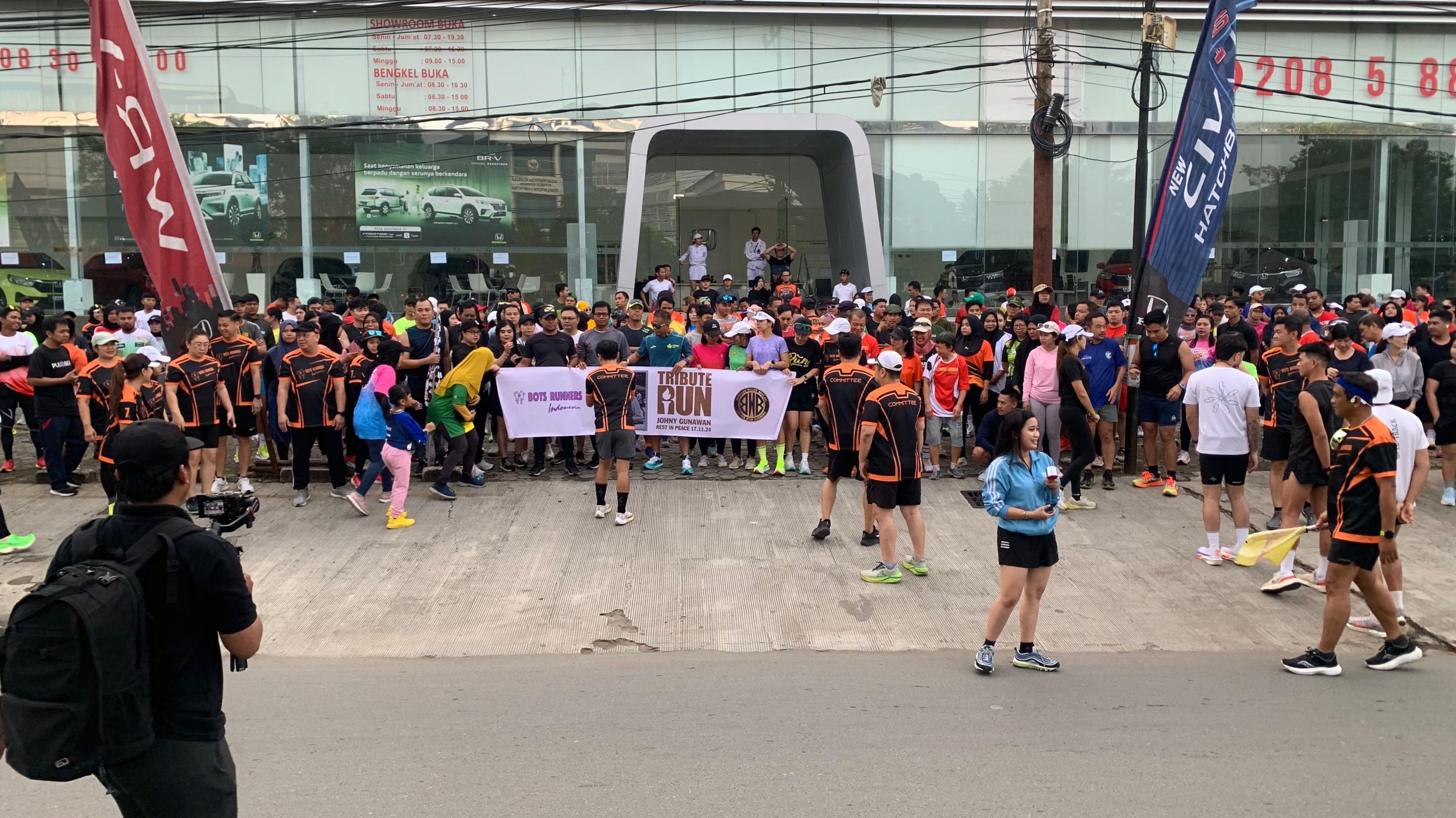 Ratusan Peserta Meriahkan Fun Run Gelaran Honda Nusantara Samarinda ...