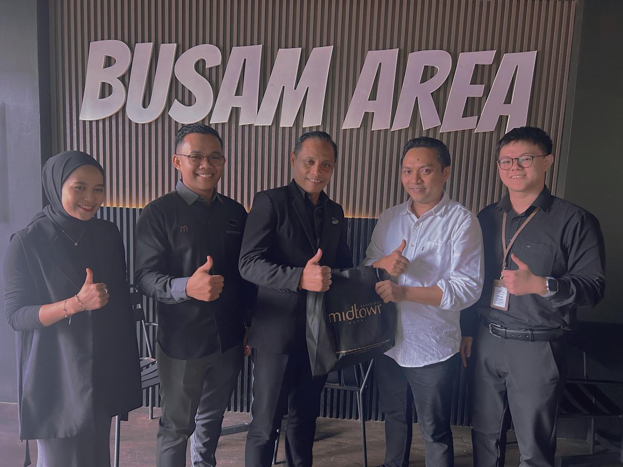 Pererat Hubungan dengan Media, Midtown Sambangi Busam.ID - BusamID ...